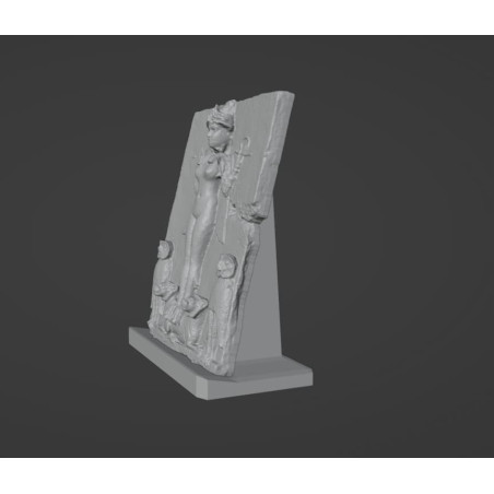 Paleo Babylonian amulet depicting the deity Lilith 3d