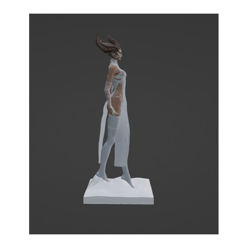 Lilith Queen of demons 3d model to print